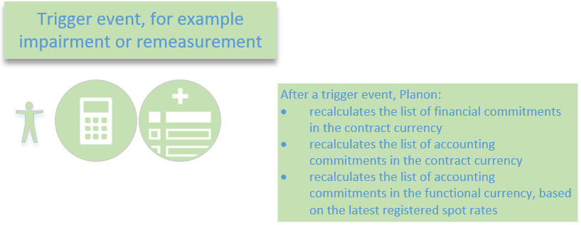 Using contract currencies and functional currencies