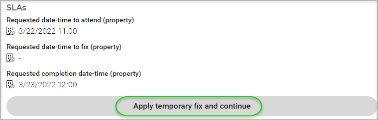 Adding a temporary fix